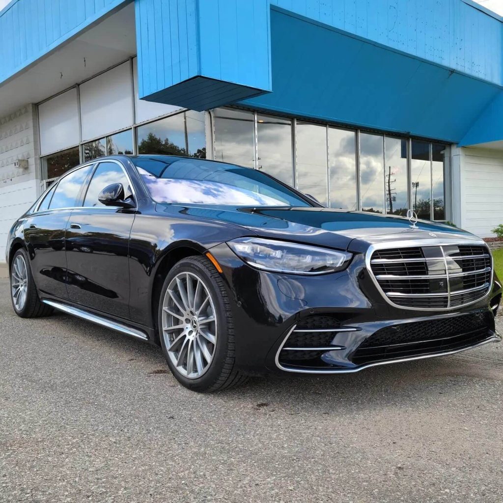Mercedes S580 AMG Black – Dream Luxury Rental